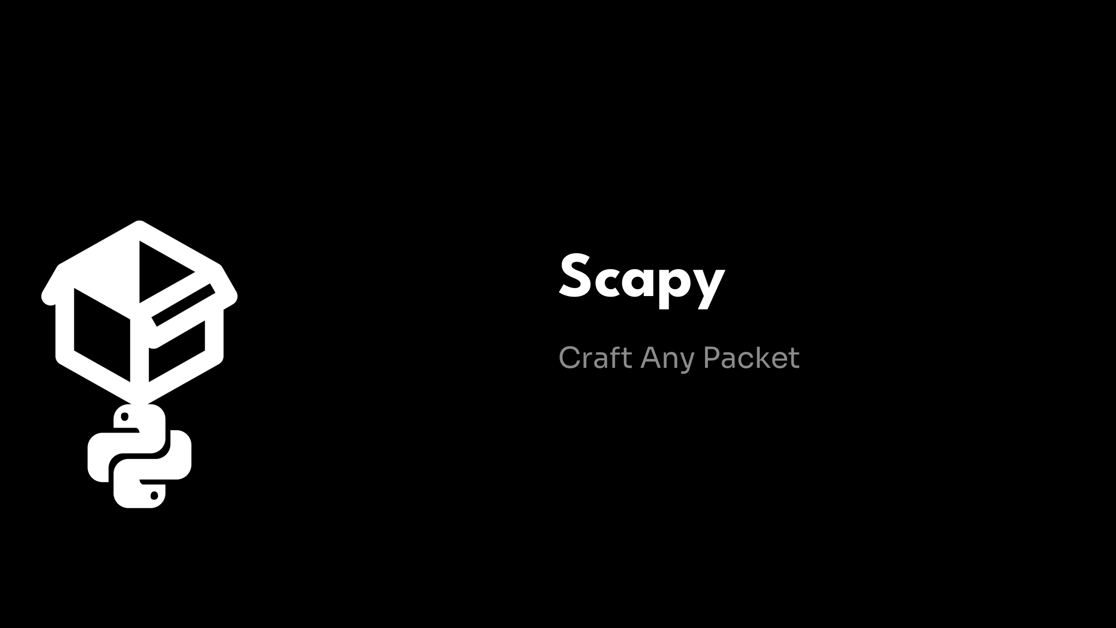 Scapy for Packet Crafting – InfiShark Tech