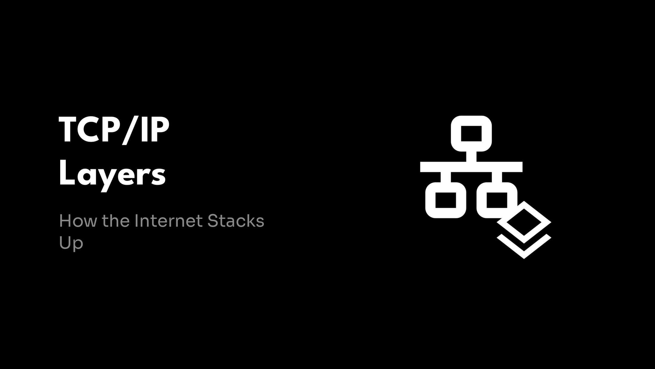 What Is the TCP/IP Model? The Four Layers That Run the Internet ...